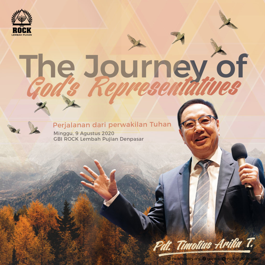 The Journey of God’s Representatives | Pdt. Timotius Arifin ...